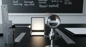 La méthode de Bessel : la focale d'une lentille entre overline et animation